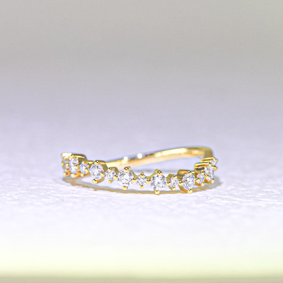 Streamlined Lab Grown Diamond Anniversary Ring (TMLR1206) – Diamond Culture